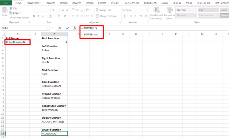 Top 10 Text Functions in Excel - AbsentData