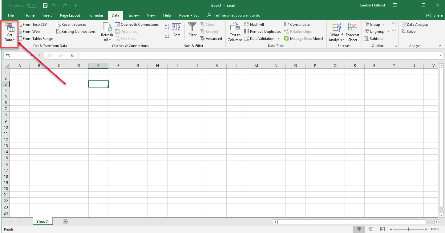 How To Get Data From Website To Excel