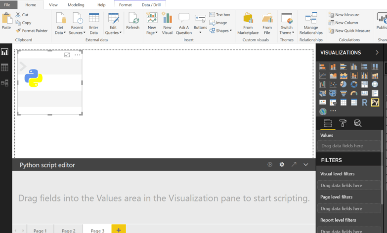 python editor - AbsentData