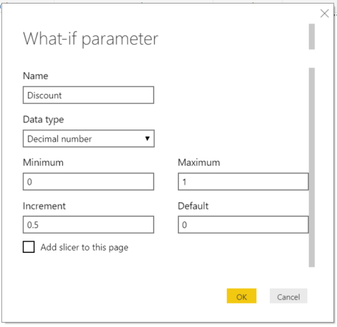 What If Parameter in Power BI - AbsentData