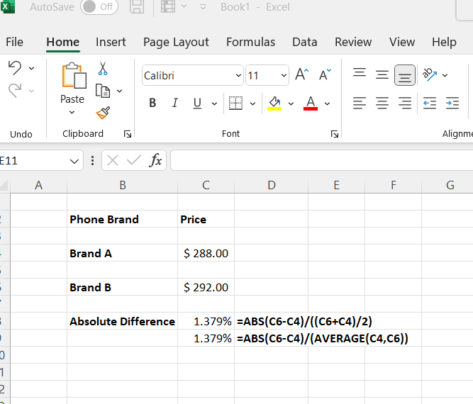 How to Calculate Percent using Excel Formulas - AbsentData