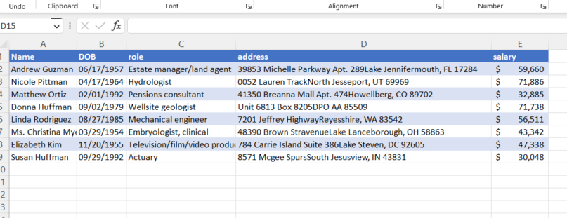 Remove Table Formatting in Excel - AbsentData